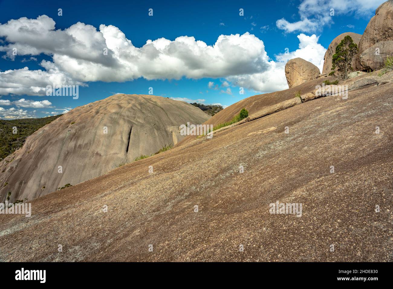 The Pyramid granite mountain rock in Girraween National Park ...