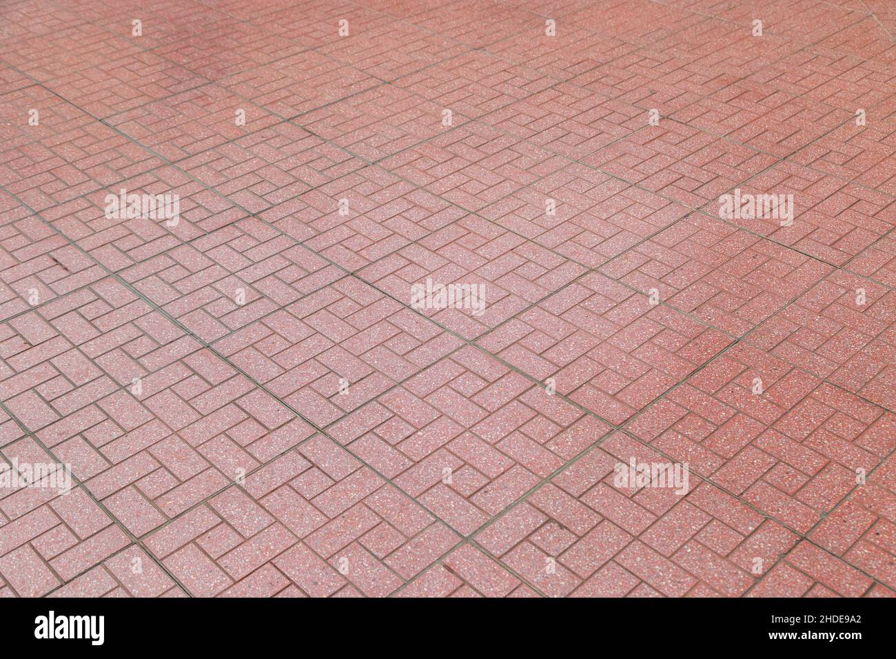 Red brick paving stones on a sidewalk background Stock Photo - Alamy