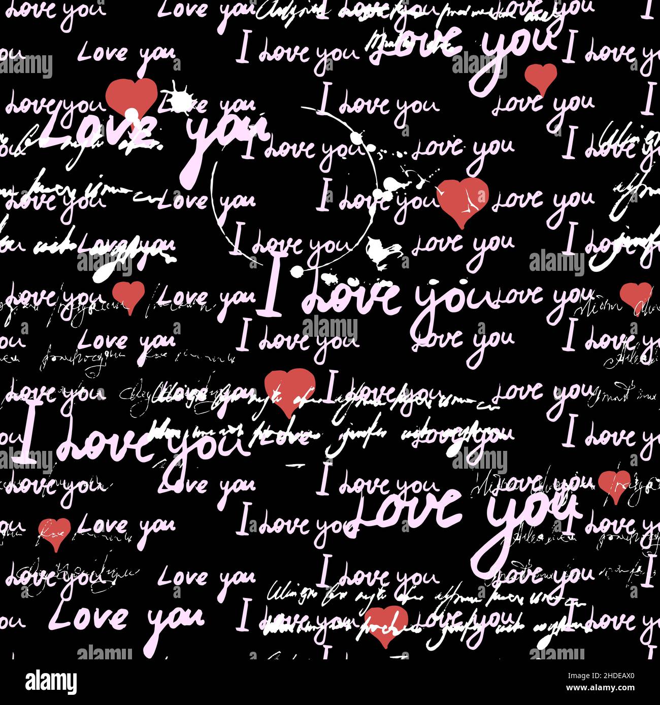 Old hand written page Stock Vector Images - Alamy