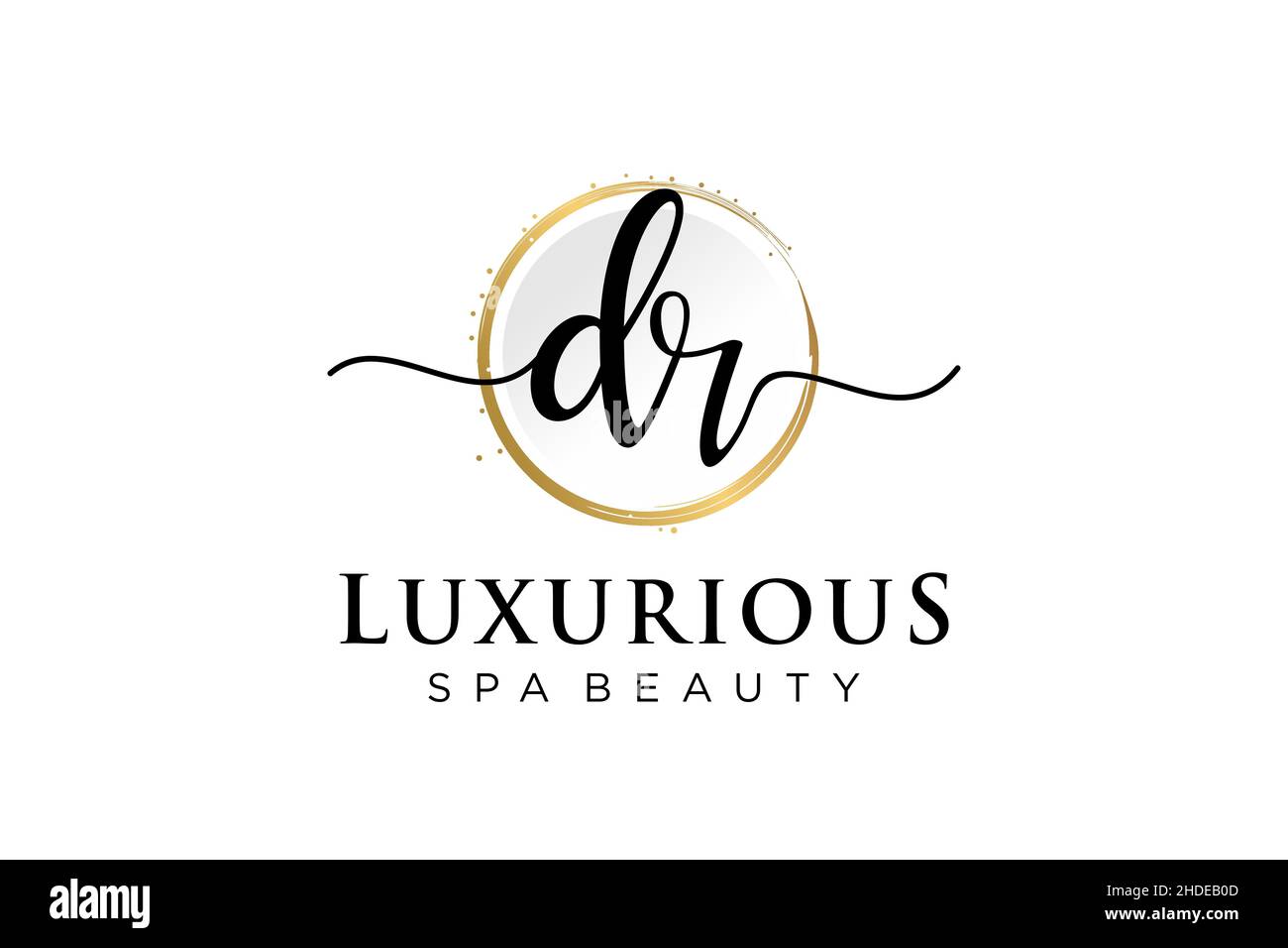 Initial DR feminine logo. Usable for Logo for fashion,photography ...