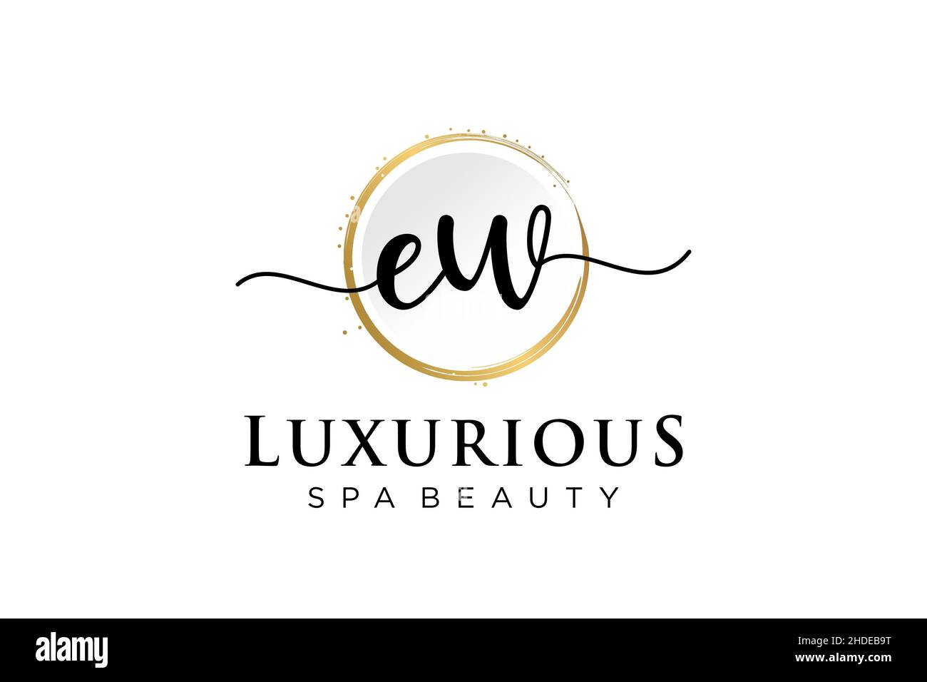 Initial EW feminine logo. Usable for Logo for fashion,photography ...