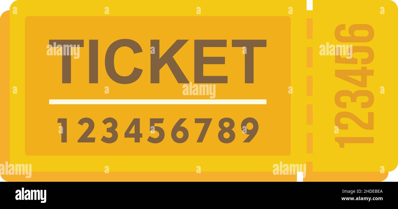 Airplane ticket stub hi-res stock photography and images - Alamy