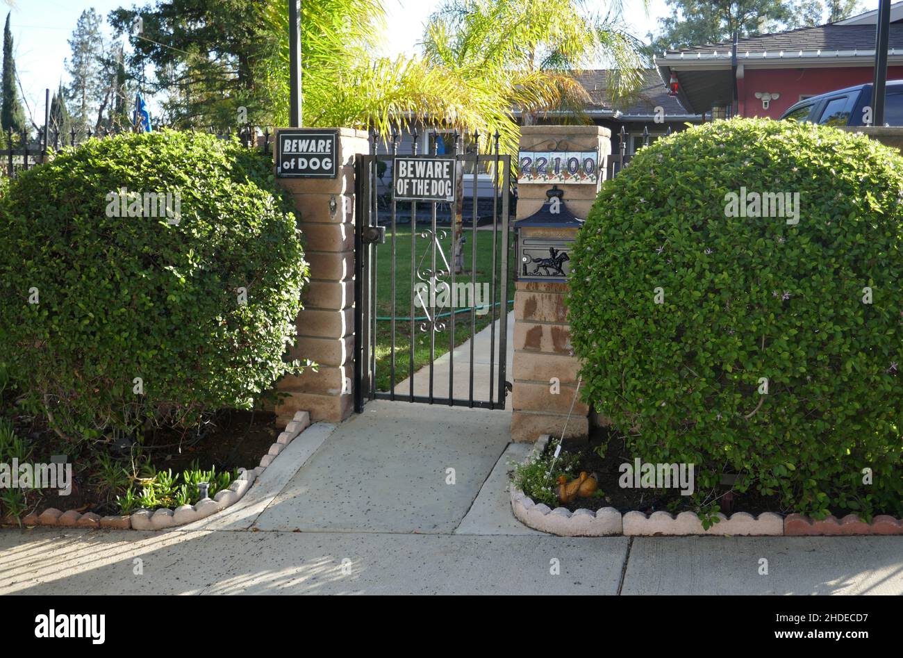 Canoga Park, California, USA 1st January 2022 A General view of ...