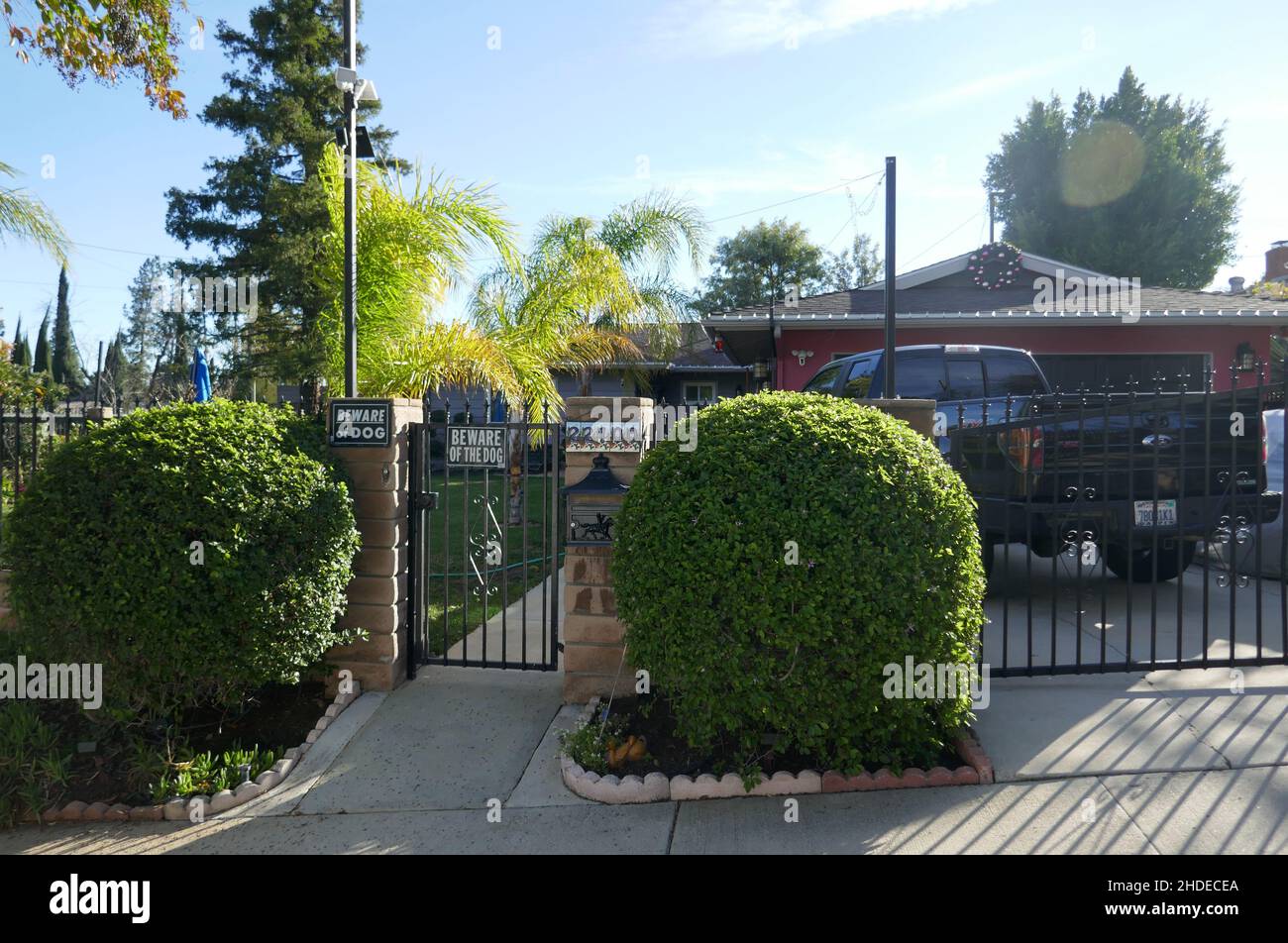 Canoga Park, California, USA 1st January 2022 A General view of ...