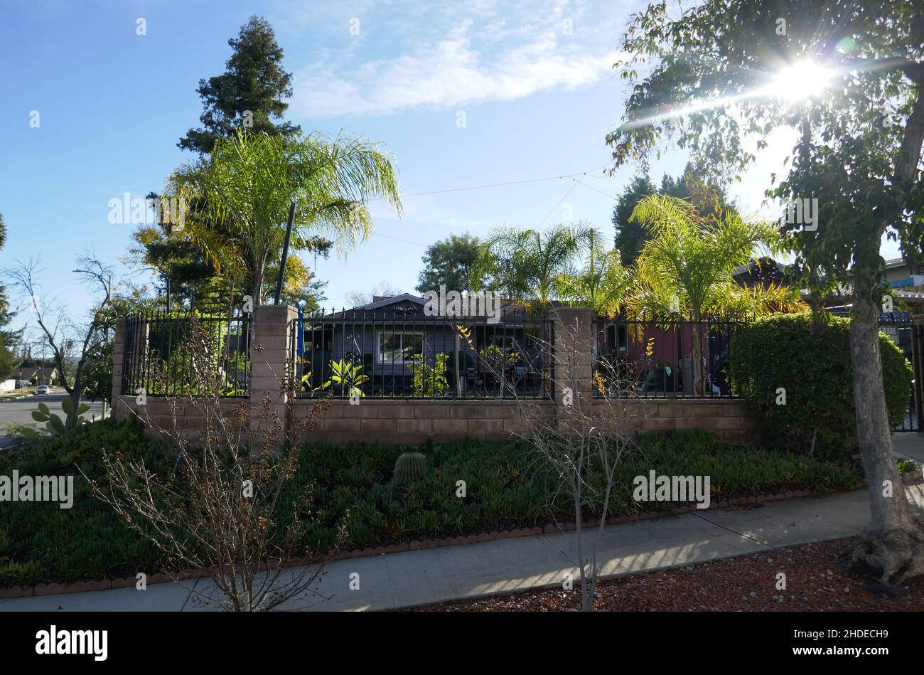 Canoga Park, California, USA 1st January 2022 A General view of ...