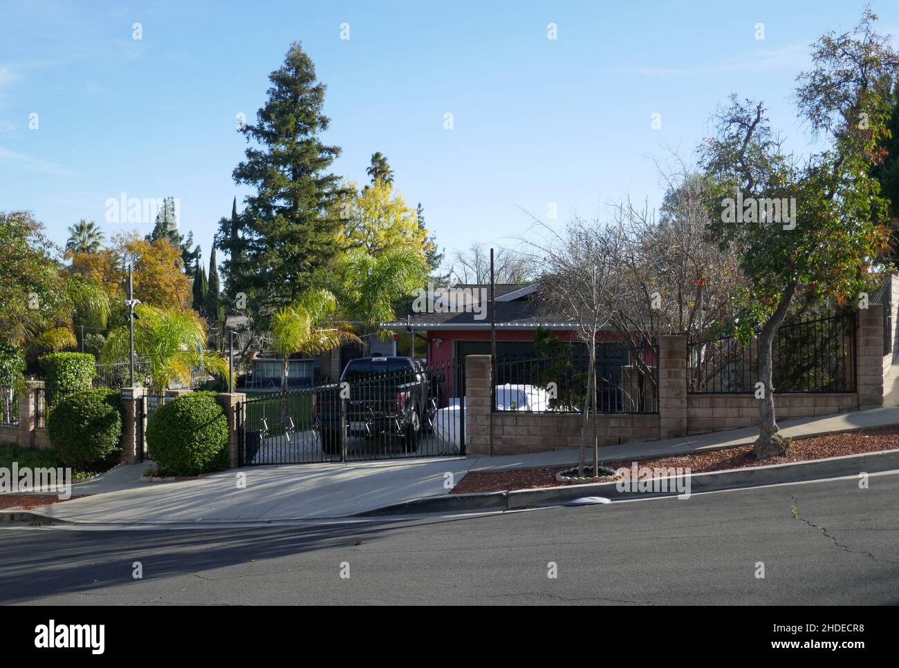 Canoga Park, California, USA 1st January 2022 A General view of ...