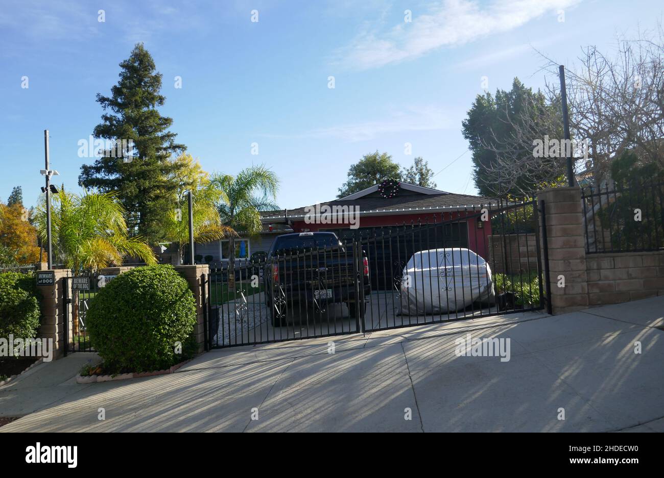 Canoga Park, California, USA 1st January 2022 A General view of ...