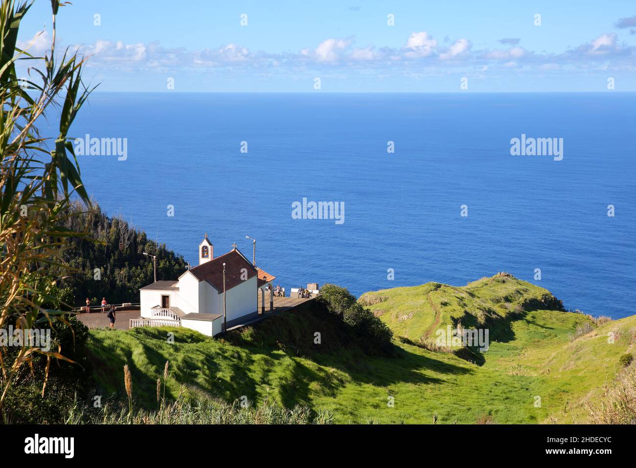 The Chapel Nossa Senhora da Boa Morte, located in the West of Madeira ...