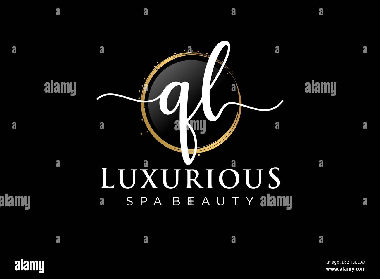 Initial QL feminine logo. Usable for Logo for fashion,photography ...