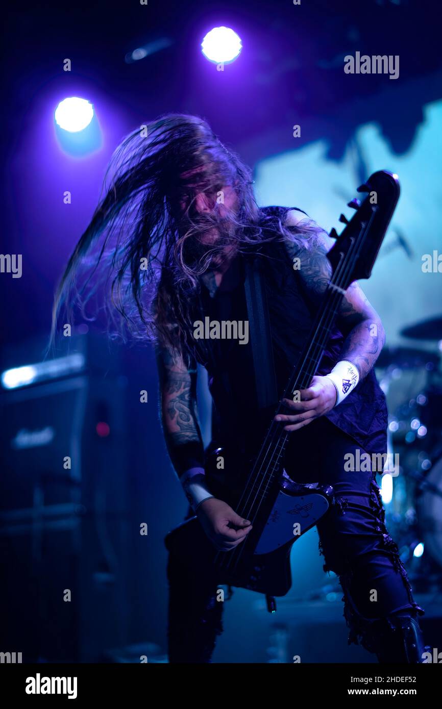 Bergen, Norway. 06th, August 2021. The Norwegian Viking black metal ...