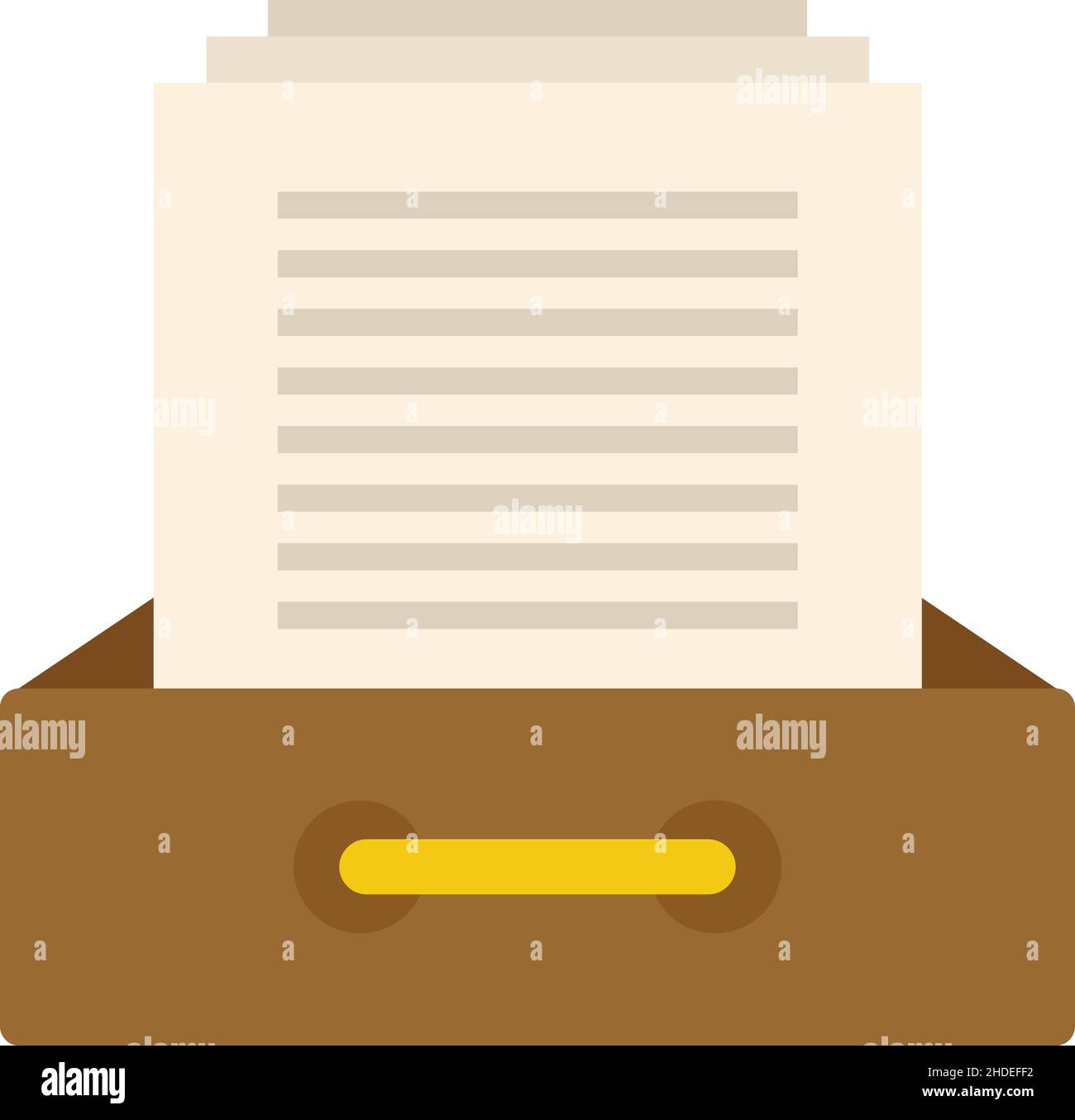 Workflow document icon. Flat illustration of Workflow document vector ...