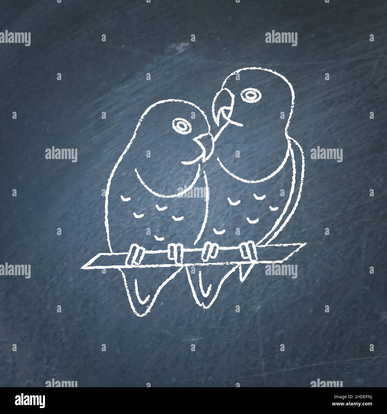 Parrots together Stock Vector Images - Alamy