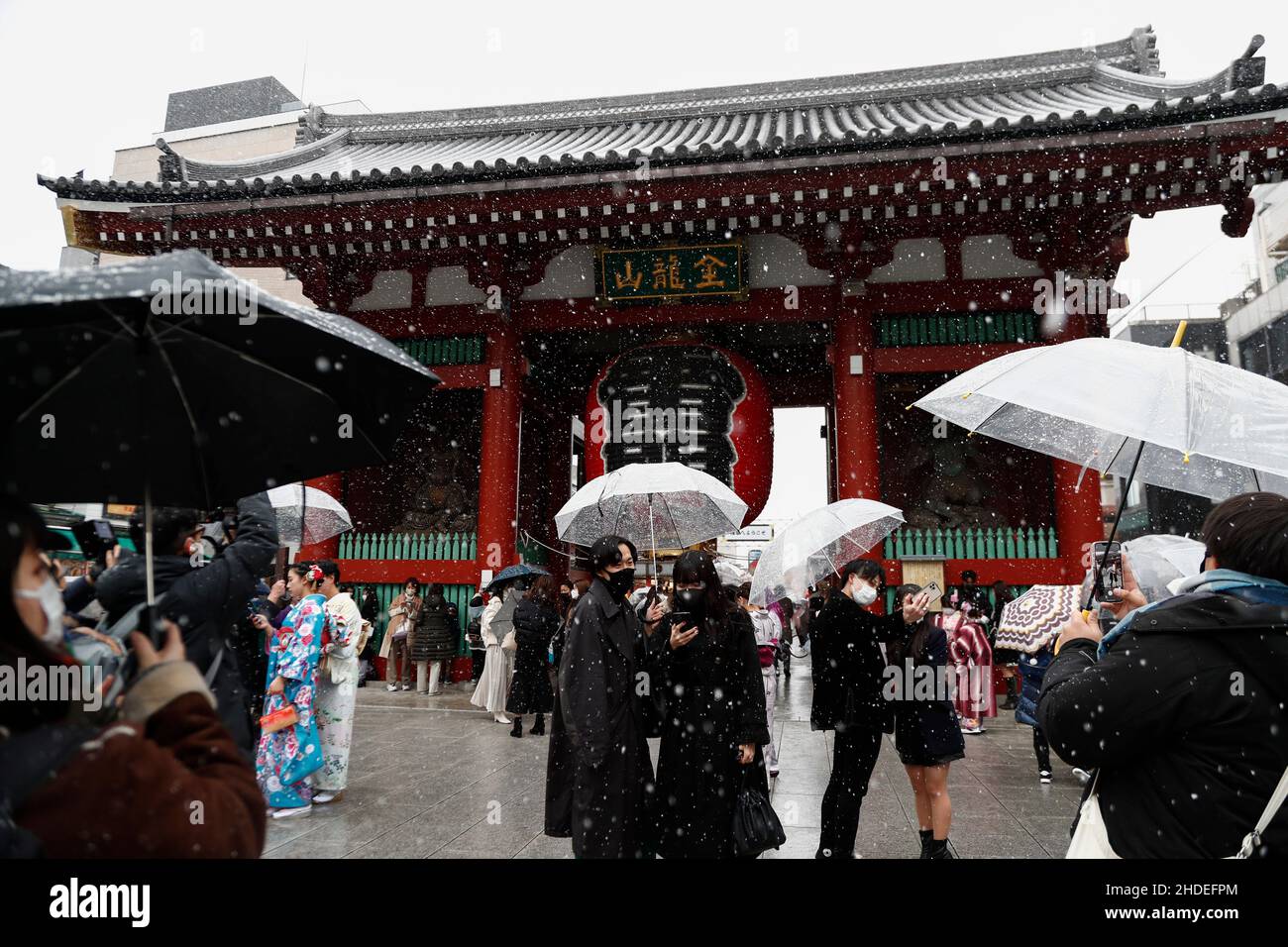 With first heavy falls snow hi-res stock photography and images - Alamy