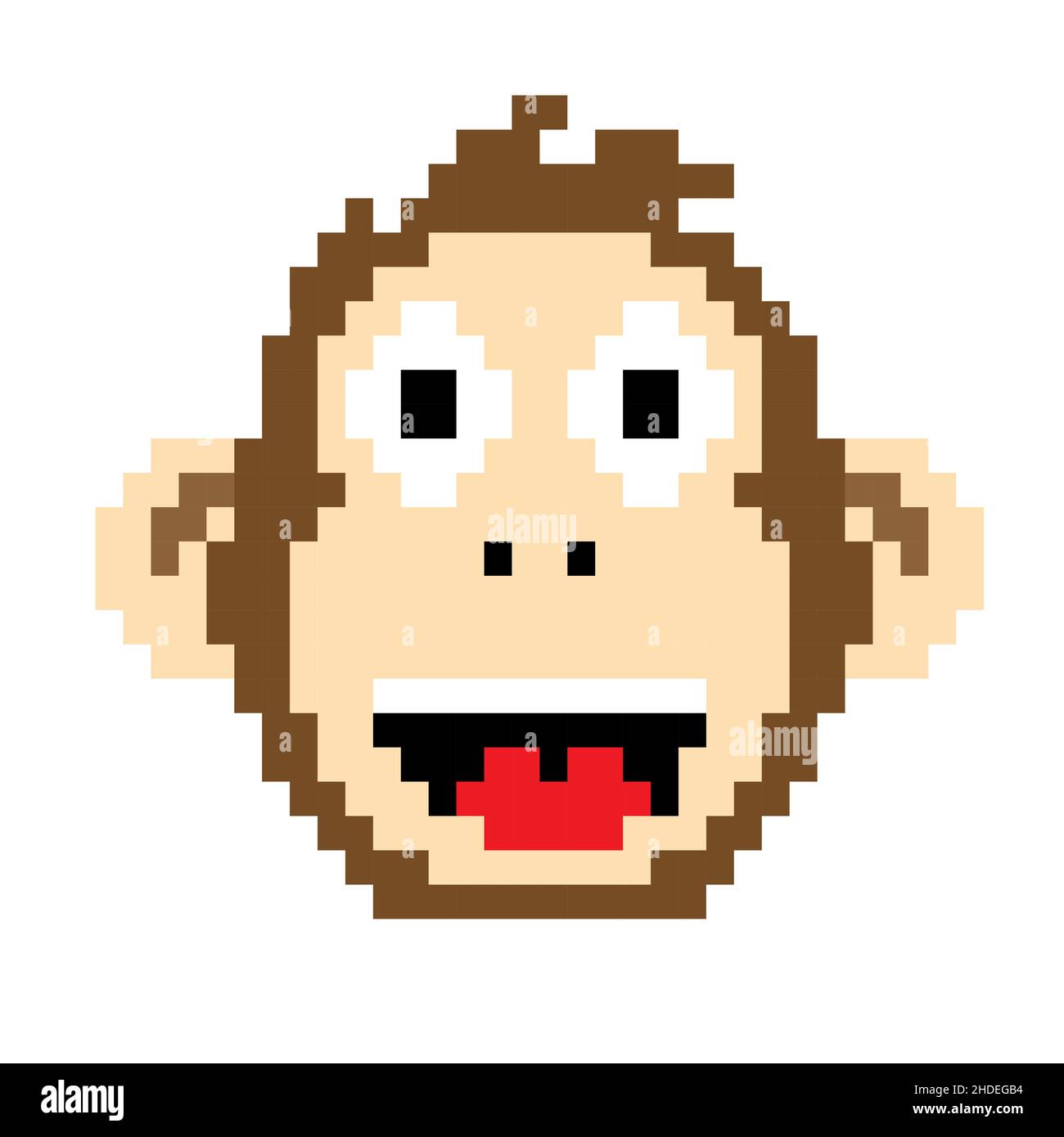 Monkey cartoon clip art hi-res stock photography and images - Alamy