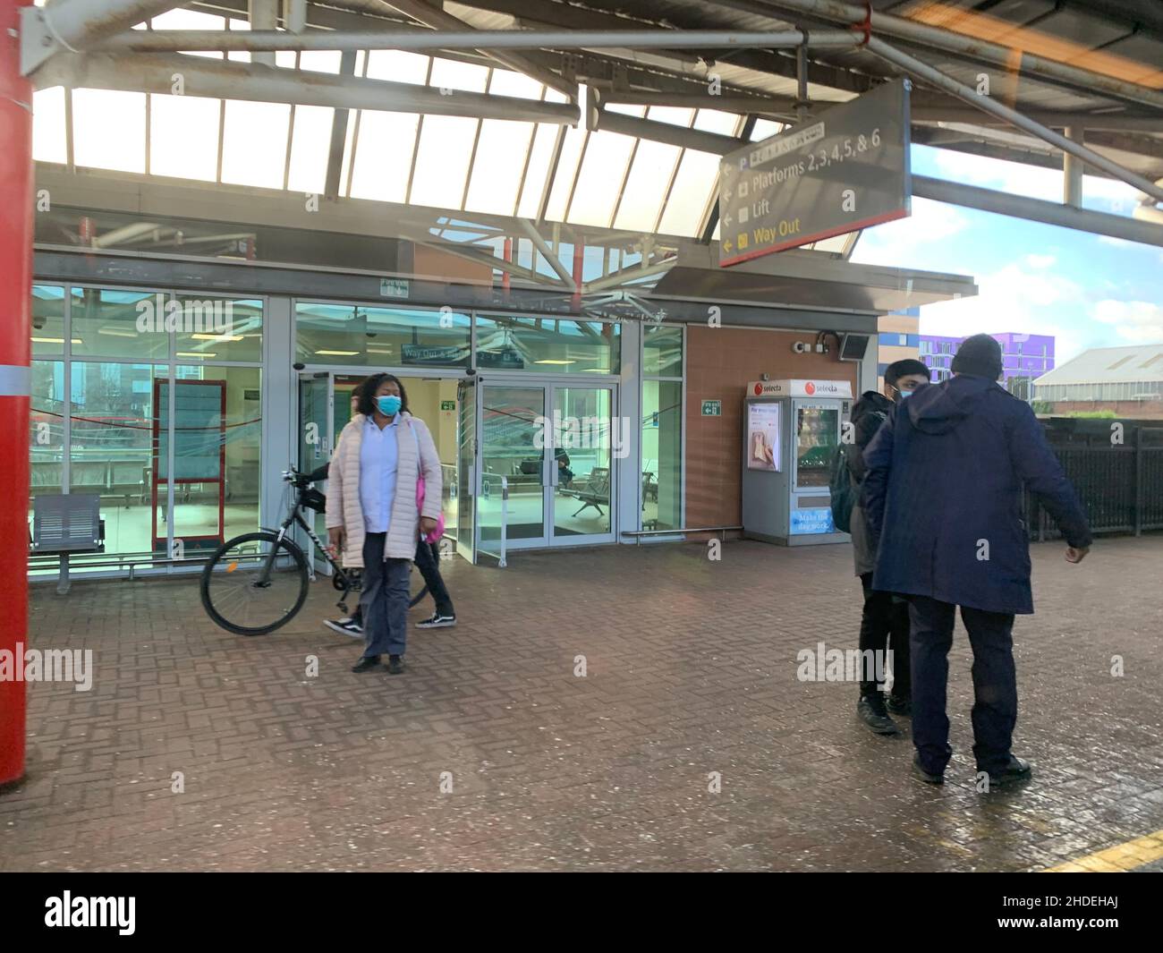 Railway station Canley Stock Photo - Alamy
