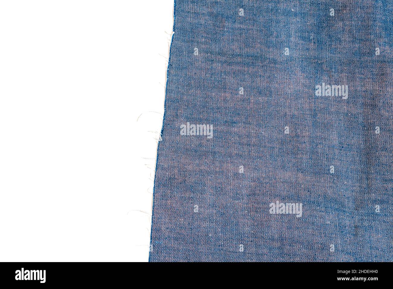 Denim blue jeans texture. Ripped vintage jeans texture over white ...