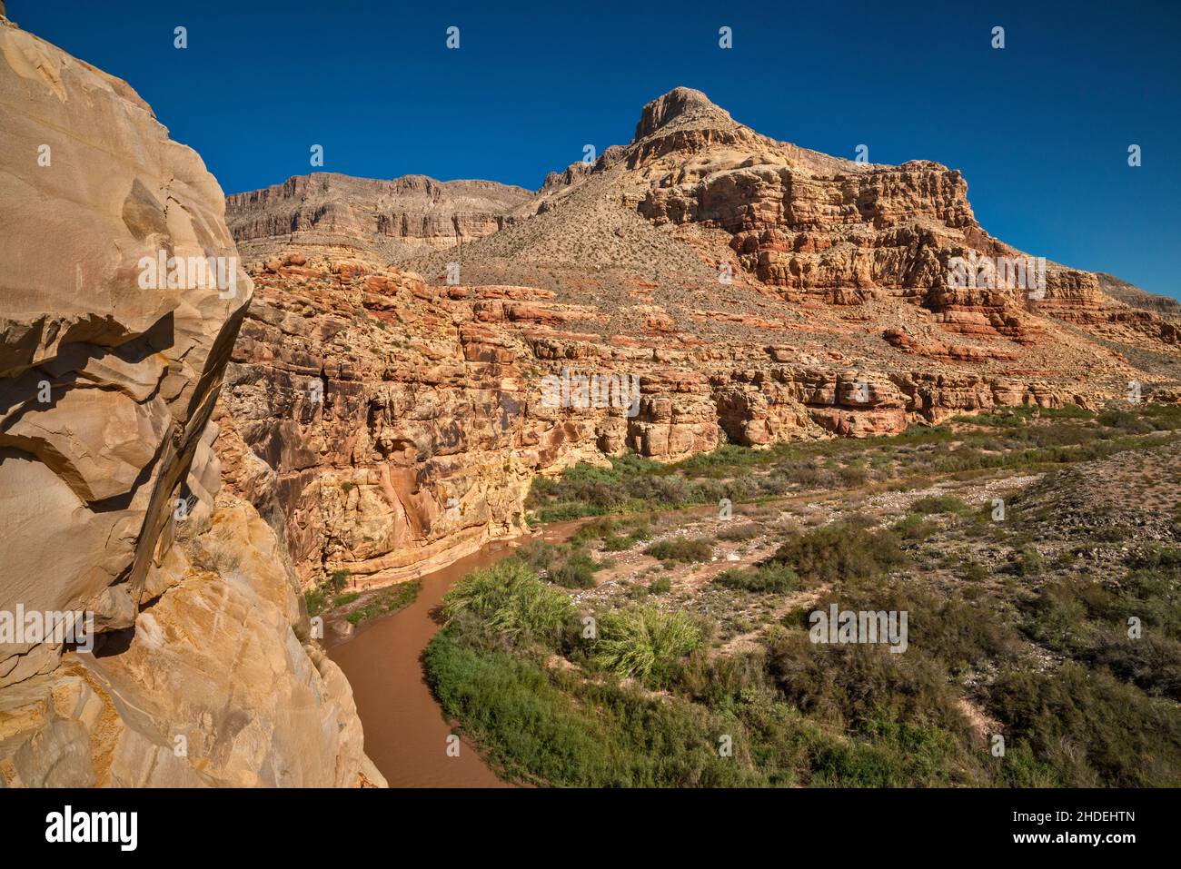 Beaver Dam Mountains, Virgin River Gorge, Arizona Strip District ...