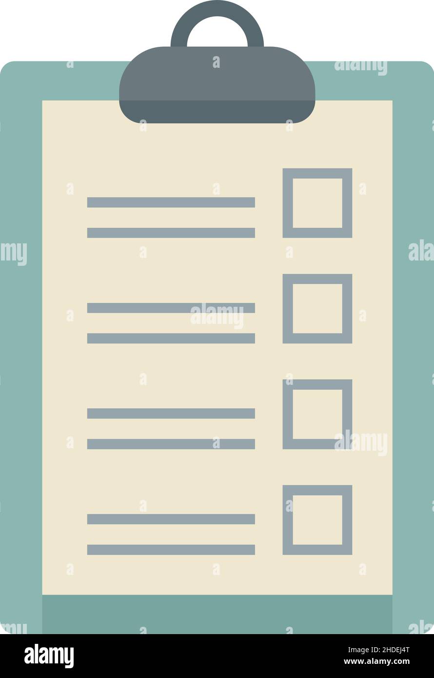 Check to-do list icon. Flat illustration of Check to-do list vector ...