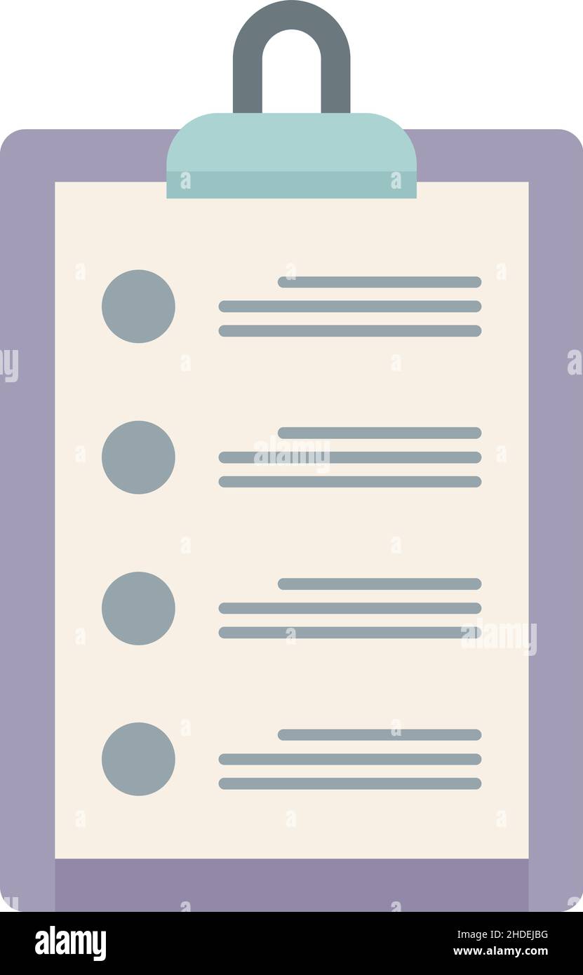 To-do list reminder icon. Flat illustration of To-do list reminder ...