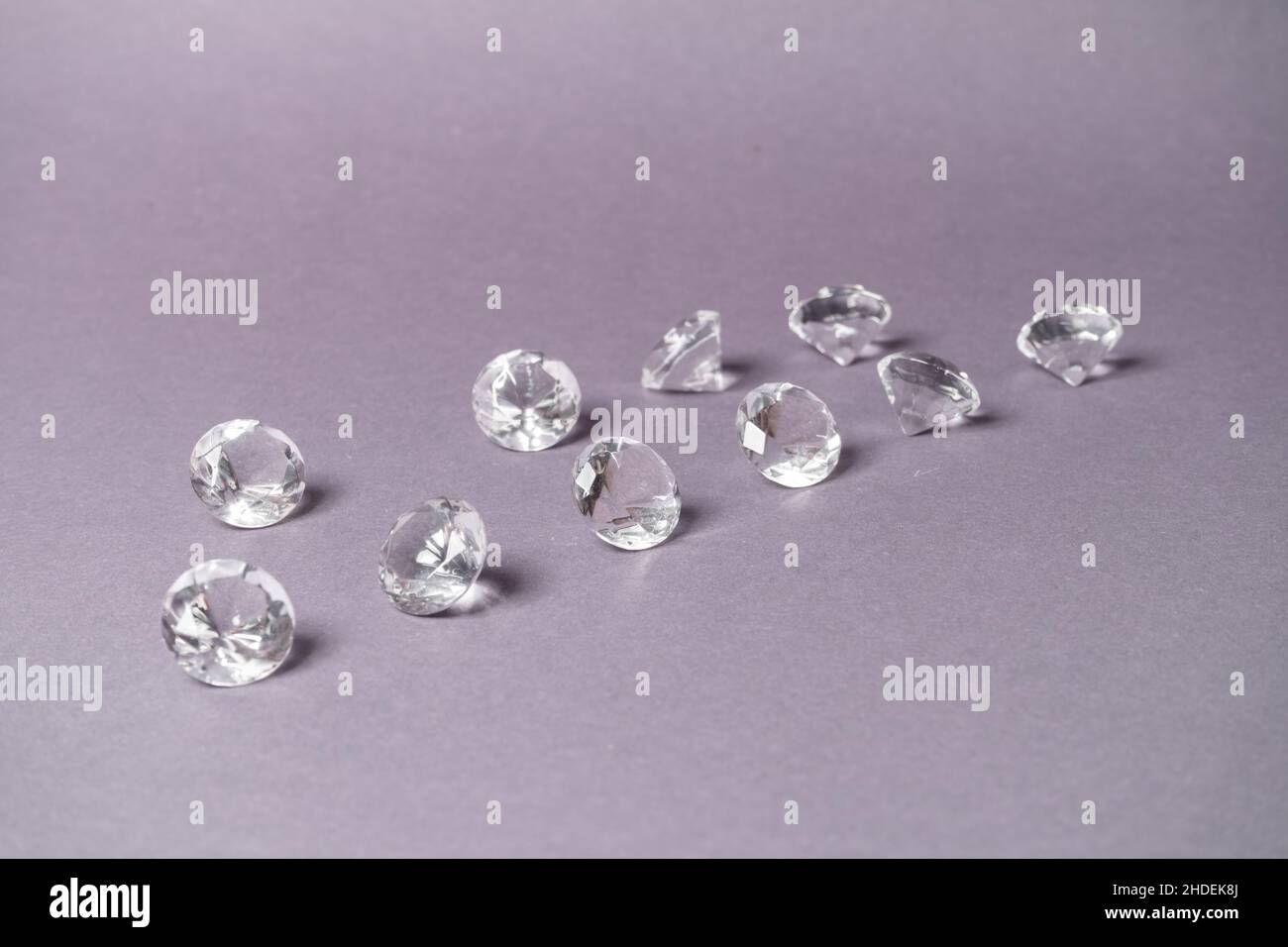 Fake plastic diamonds hi-res stock photography and images - Alamy