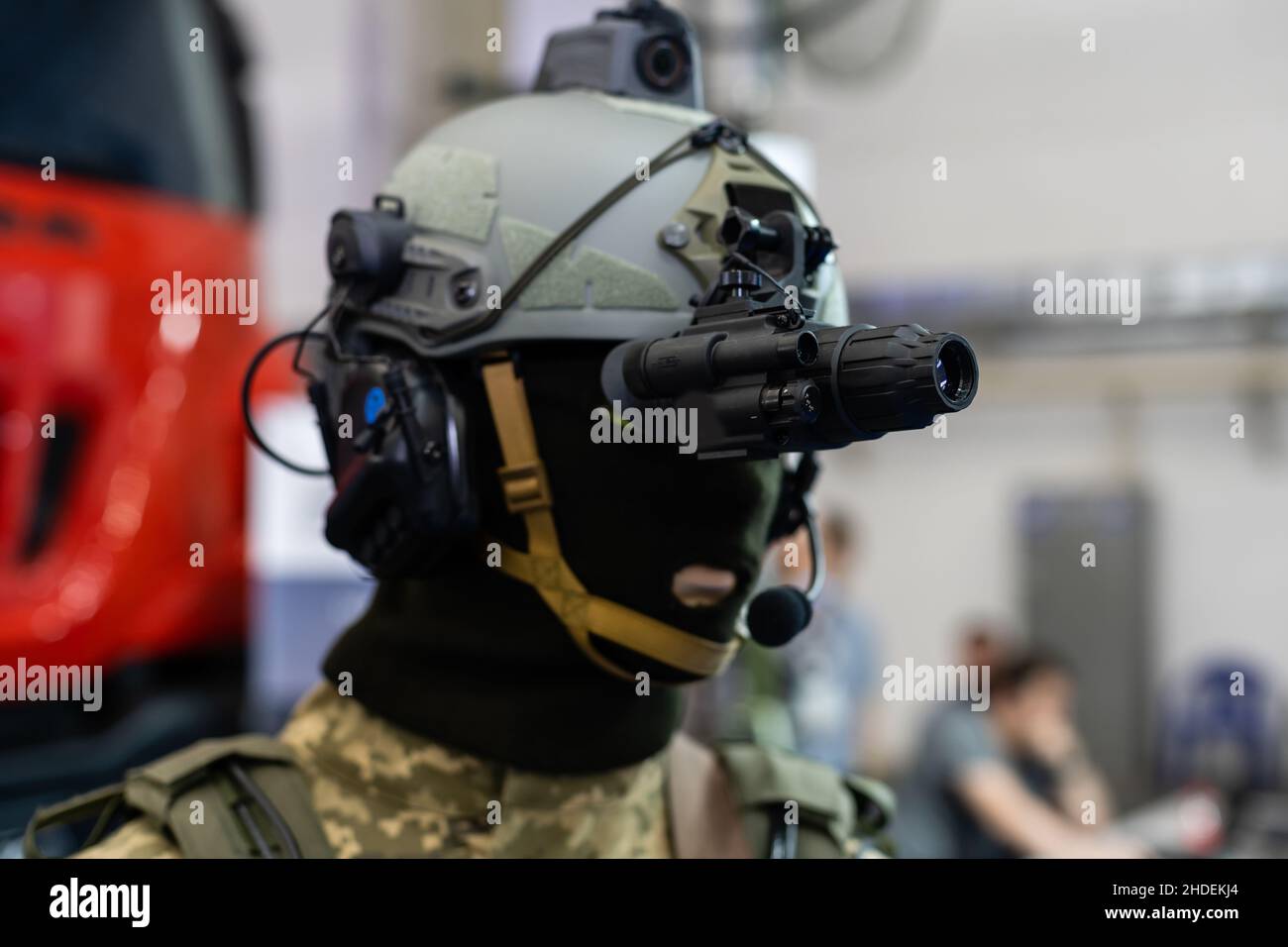 Army soldier military weaponry safety helmet hi-res stock photography ...