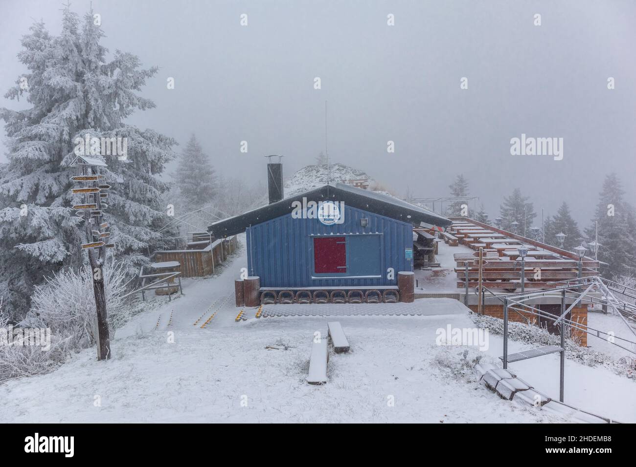 Thuringian forest snow hi-res stock photography and images - Alamy