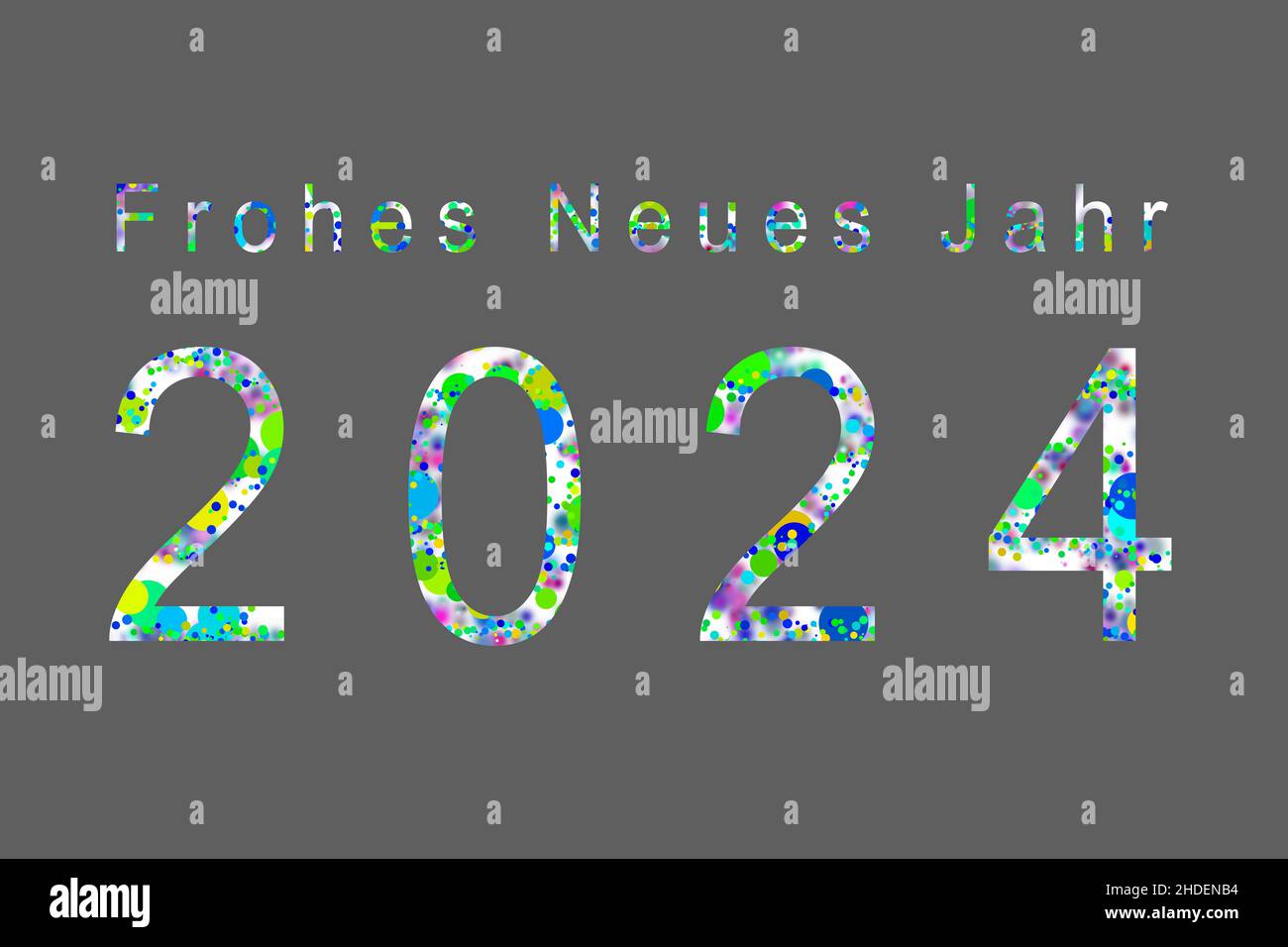 2024 New Year Wishes Bavaria Germany Stock Photo - Alamy