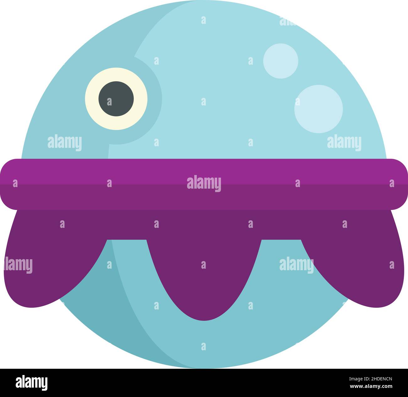 Cute toy ball icon. Flat illustration of Cute toy ball vector icon ...