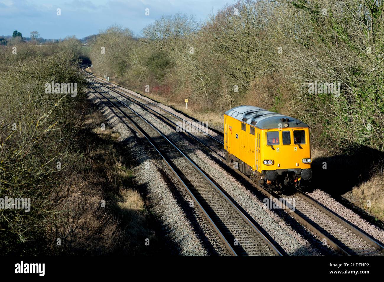Network Rail Test Train Locomotive No. 73952 "Janis Kong", Warwickshire ...