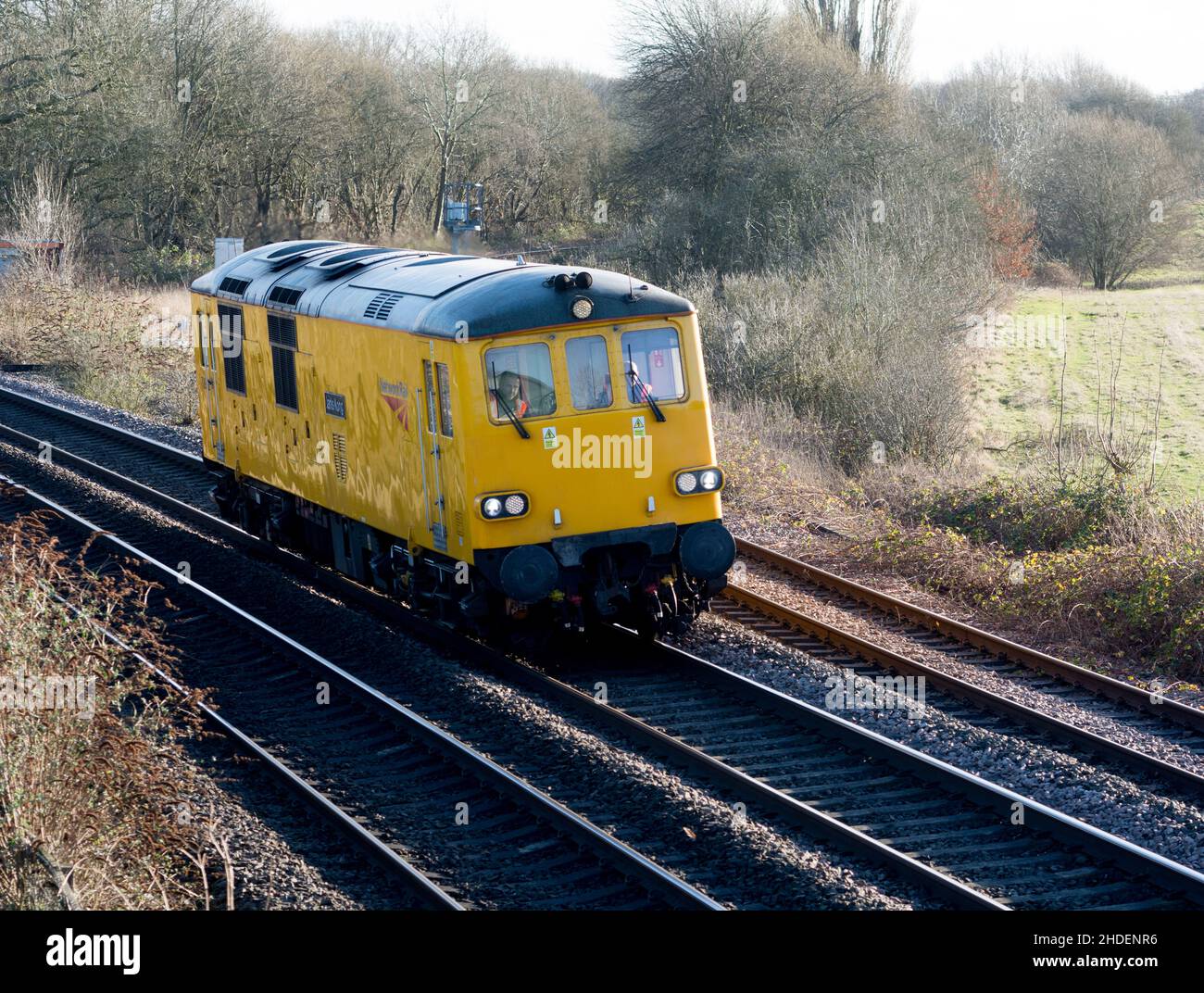 Network Rail Test Train Locomotive No. 73952 "Janis Kong", Warwickshire ...