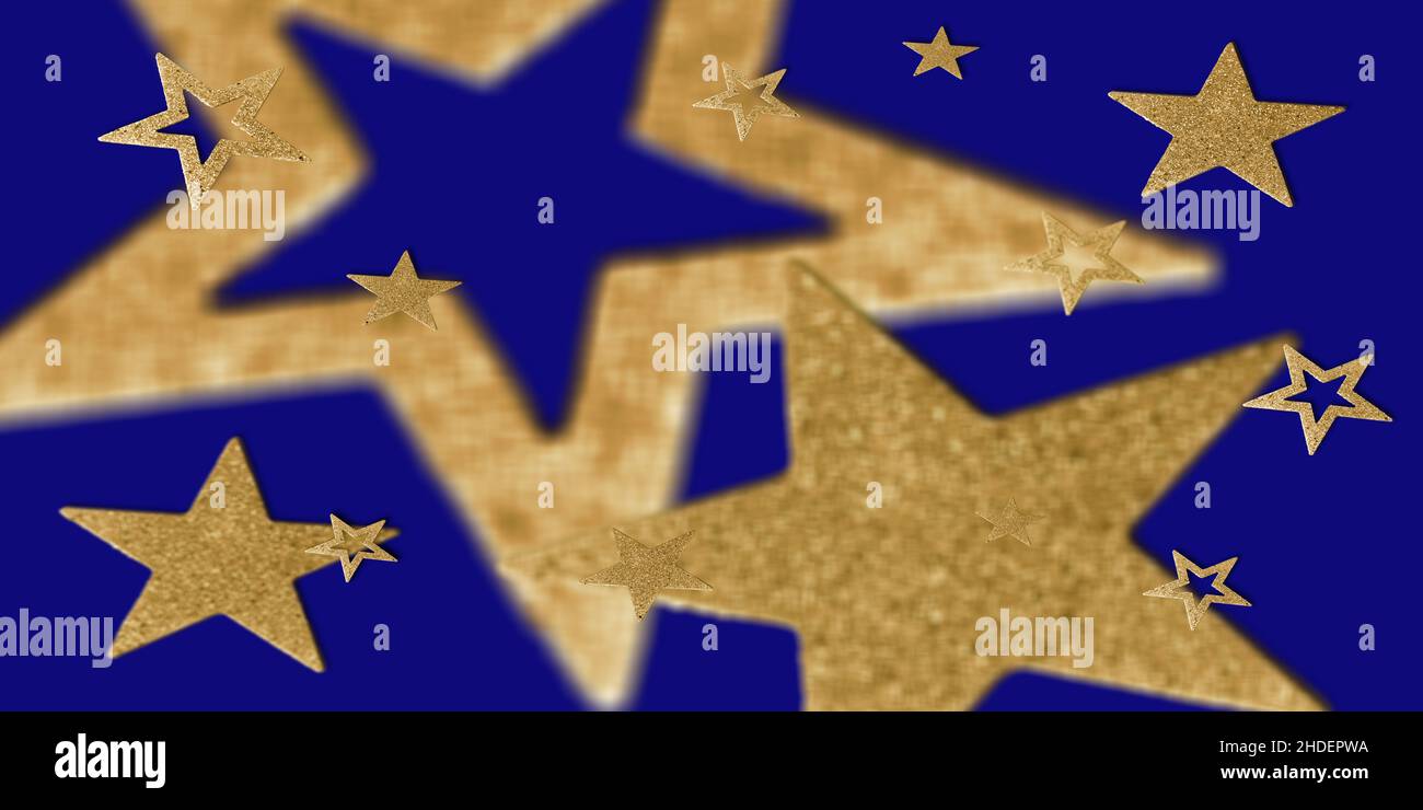 Christmas Stars Background different colours Bavaria Germany Stock ...