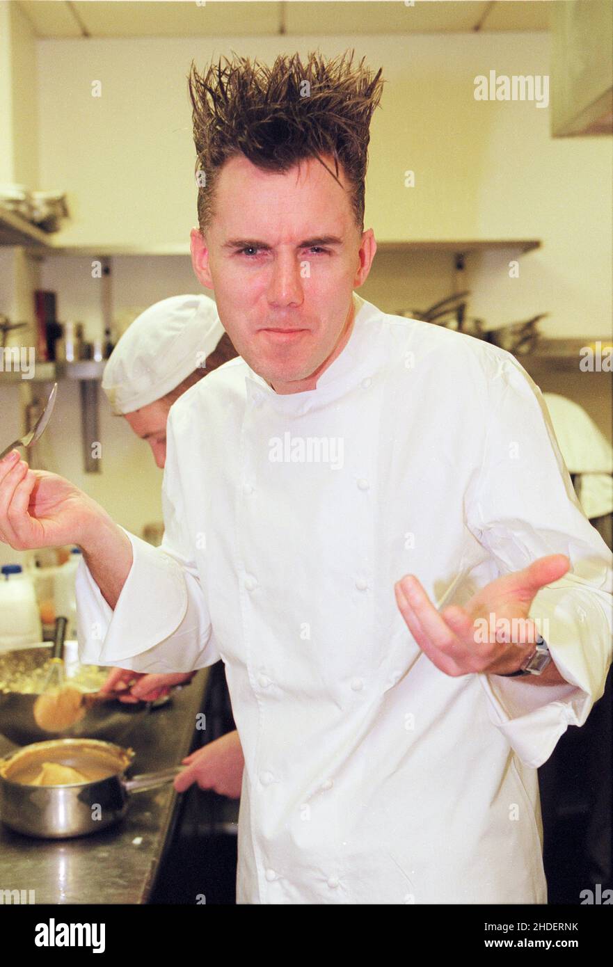Gary Rhodes, celebrity chef photographed in his Pimlico restaurant ...