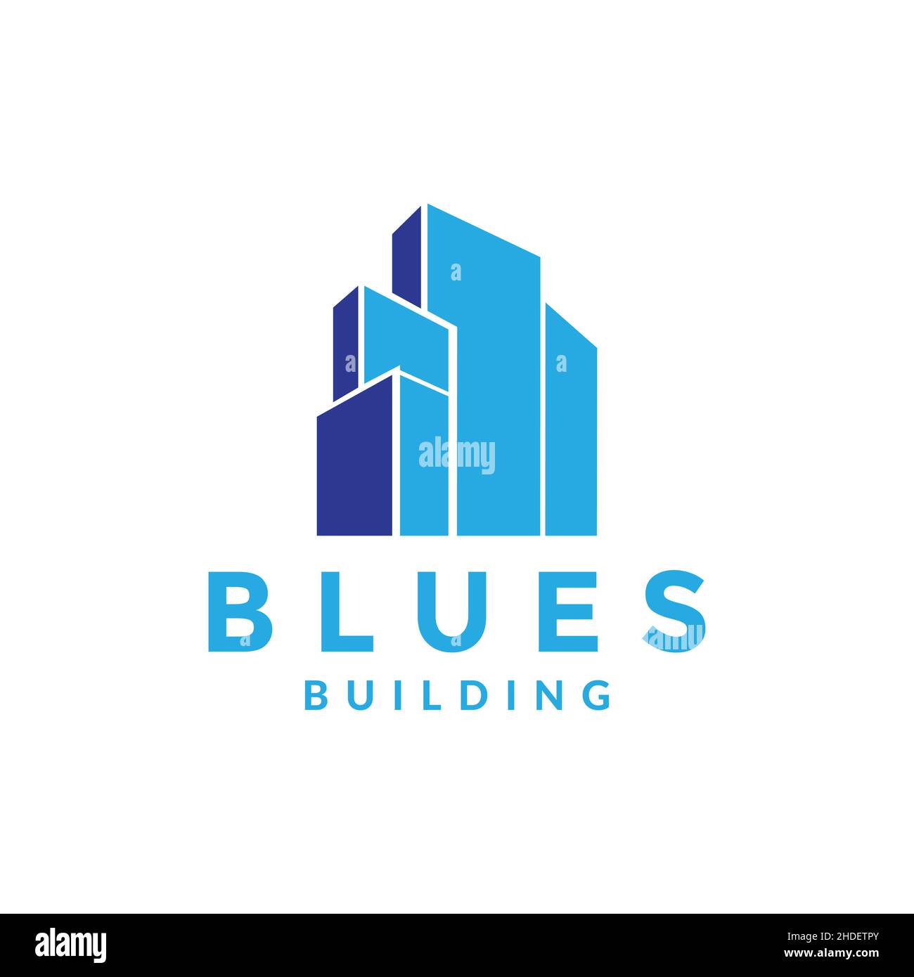 blue building city apartment logo design vector graphic symbol icon ...