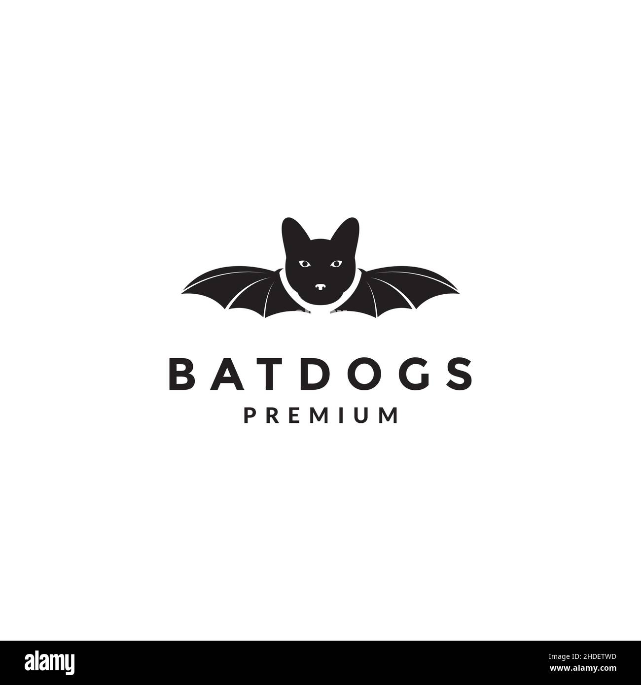 Young little brown bat Stock Vector Images - Alamy