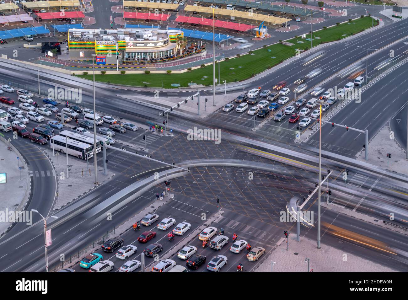 Aerial View of Radisson Blue Hotel Salwa Road Doha Stock Photo - Alamy