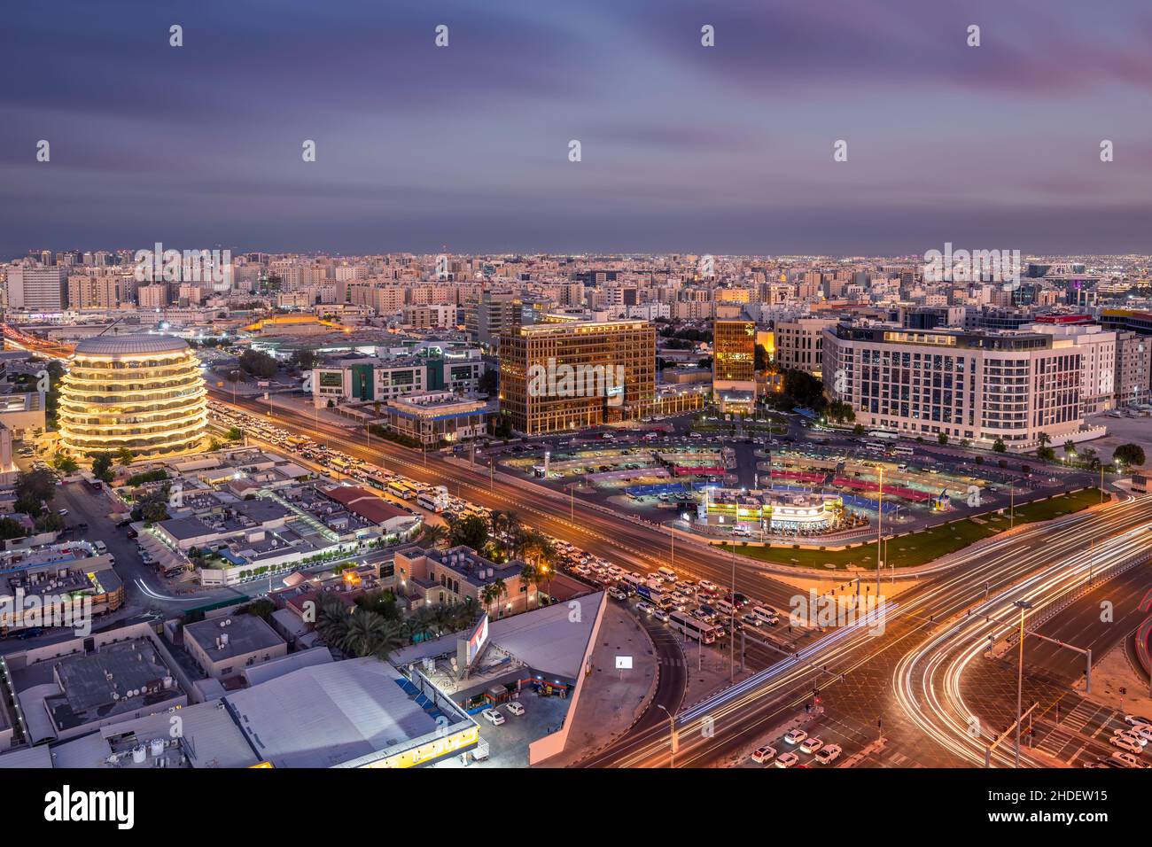 Aerial View of Radisson Blue Hotel Salwa Road Doha Stock Photo - Alamy