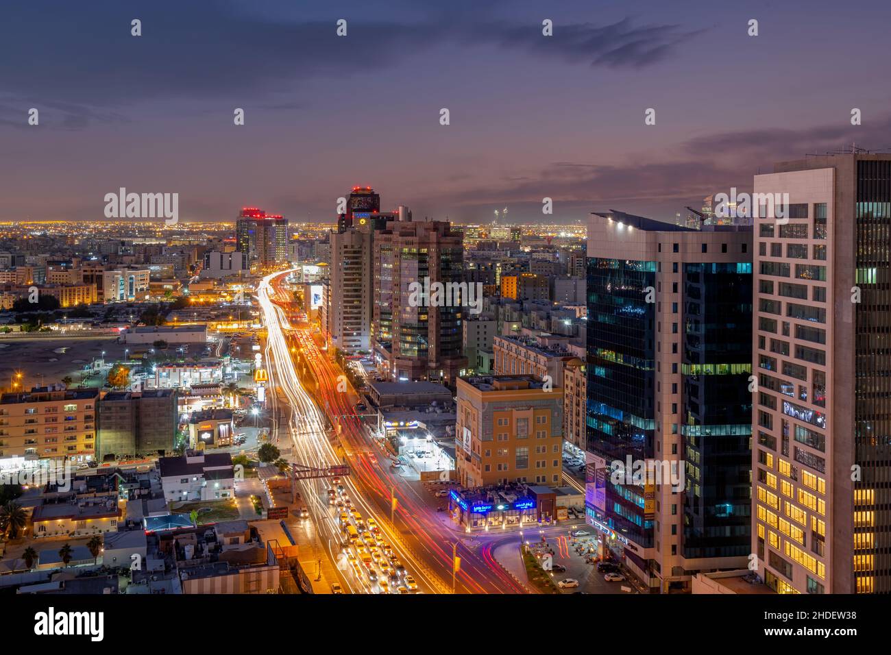 Aerial View of Radisson Blue Hotel Salwa Road Doha Stock Photo - Alamy