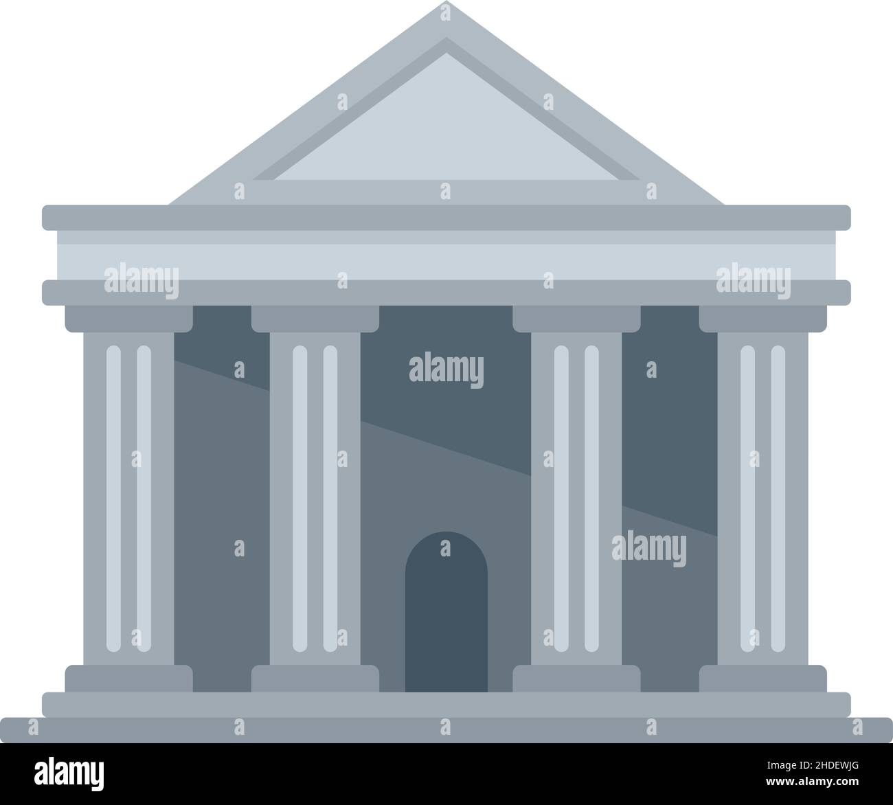 Bank compensation icon. Flat illustration of Bank compensation vector ...
