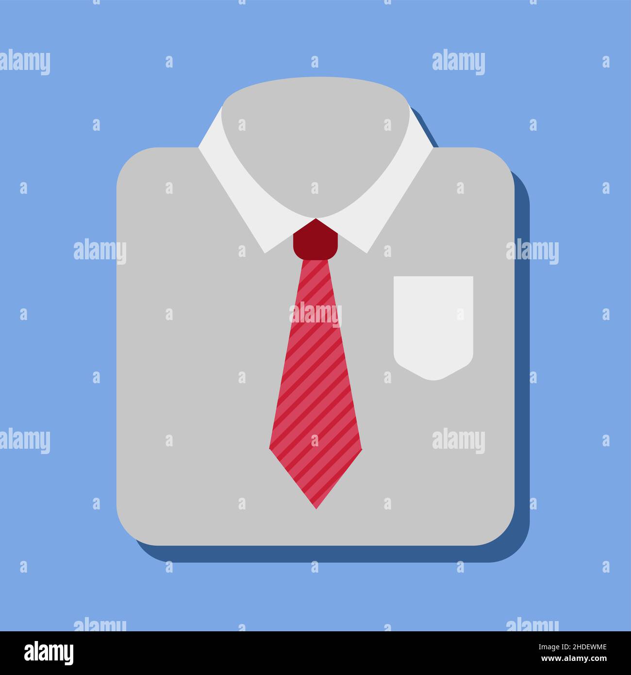 Mens formal shirt Stock Vector Images - Alamy