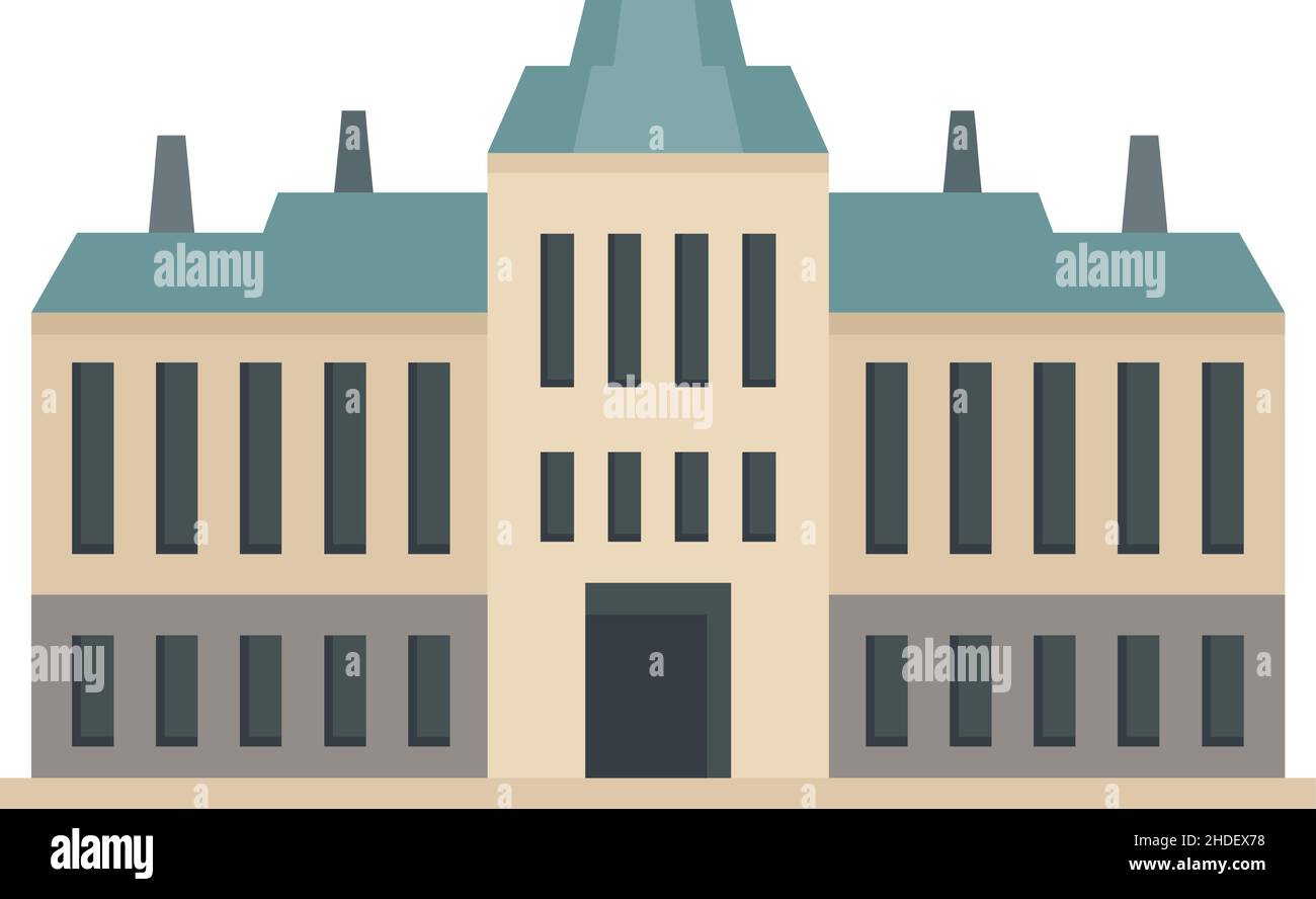 City governance icon. Flat illustration of City governance vector icon ...