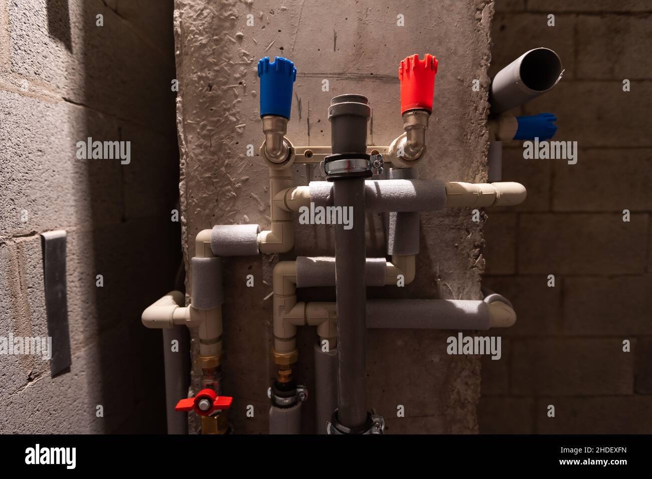 Circuit breaker in electric room . Electrical background Stock Photo ...