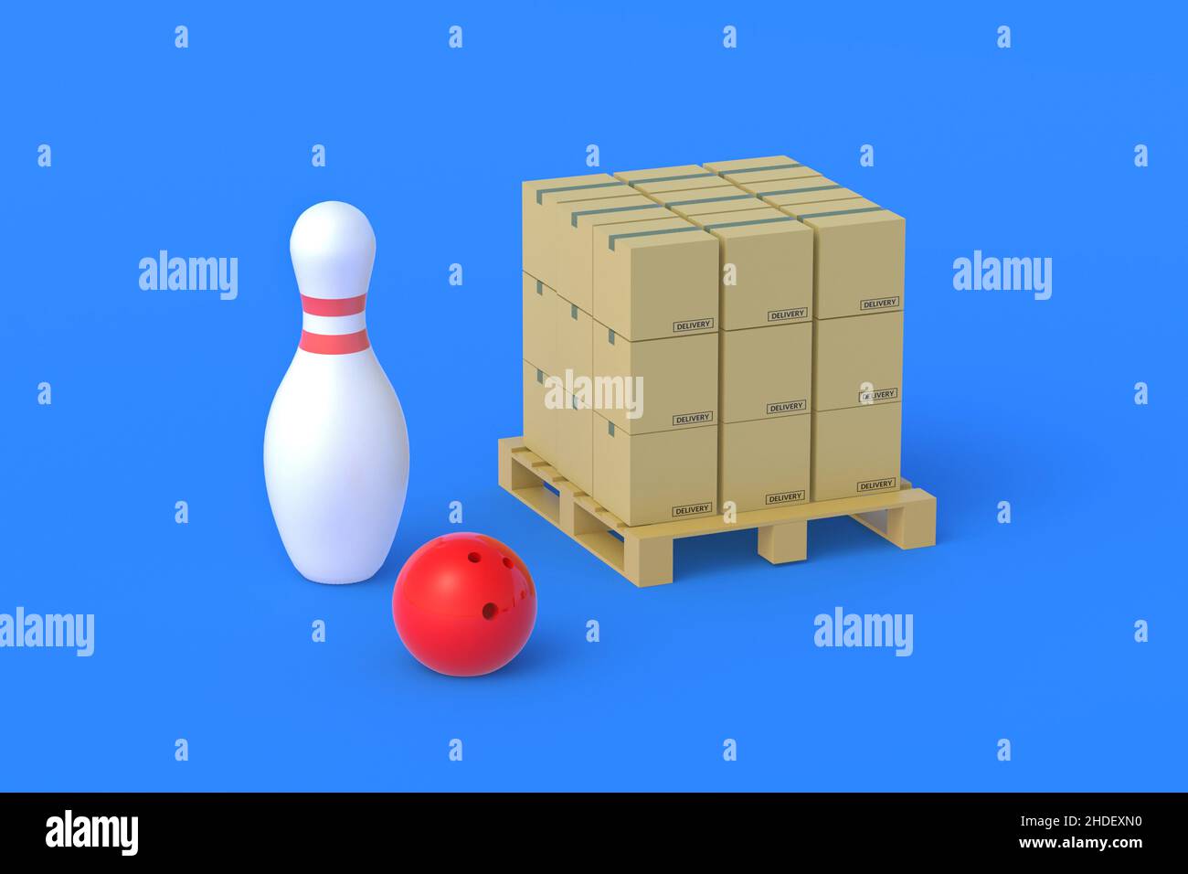 Cardboard Bowling Game
