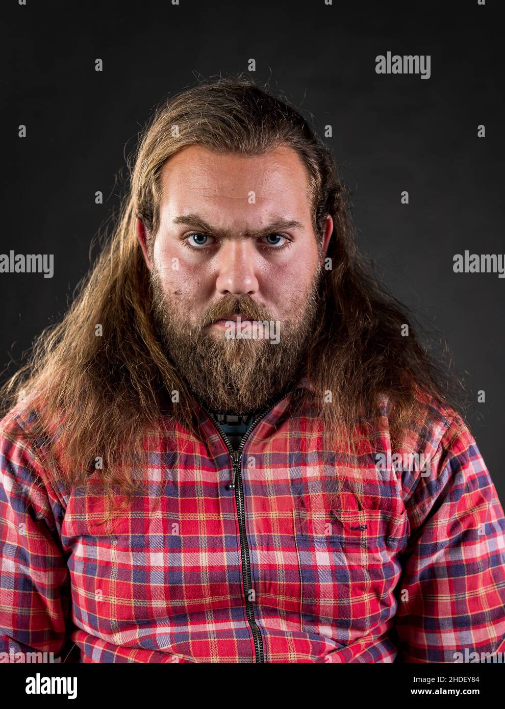 Angry man looking camera displeased hi-res stock photography and images ...