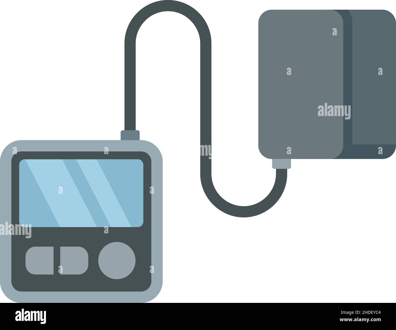 Tensiometer icon. Flat illustration of Tensiometer vector icon isolated on white background ...