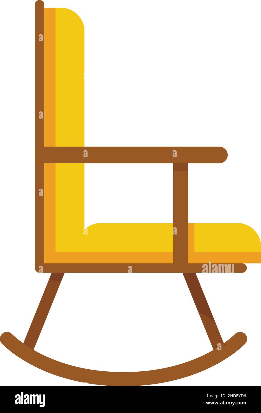 Nursing chair icon. Flat illustration of Nursing chair vector icon ...