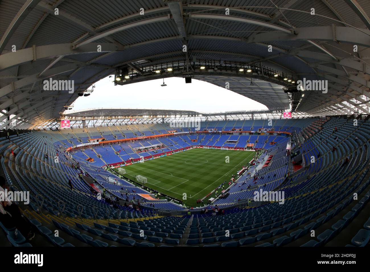 General view inside Stadium 974 in Doha, Qatar. Taken during the FIFA ...
