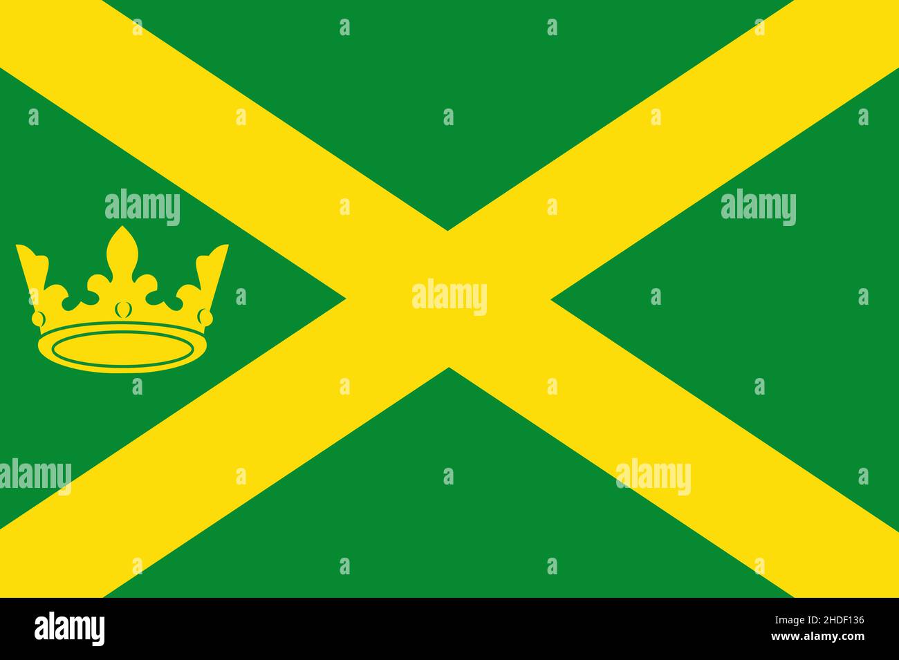 Top view of flag Aa en Hunze, Netherlands. Dutch patriot and travel ...