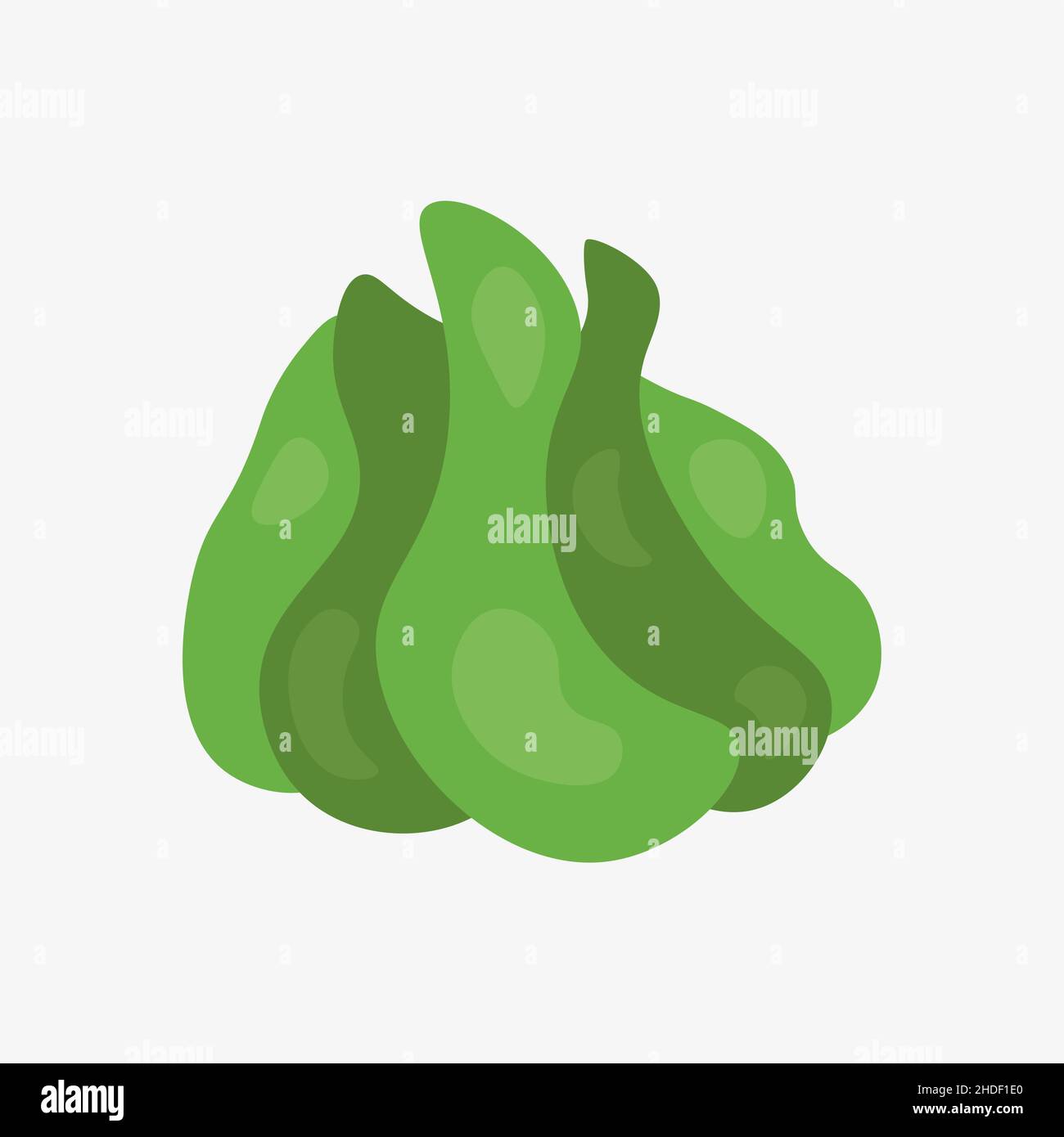 A cartoon style vector illustration of wasabi Stock Vector Image & Art ...
