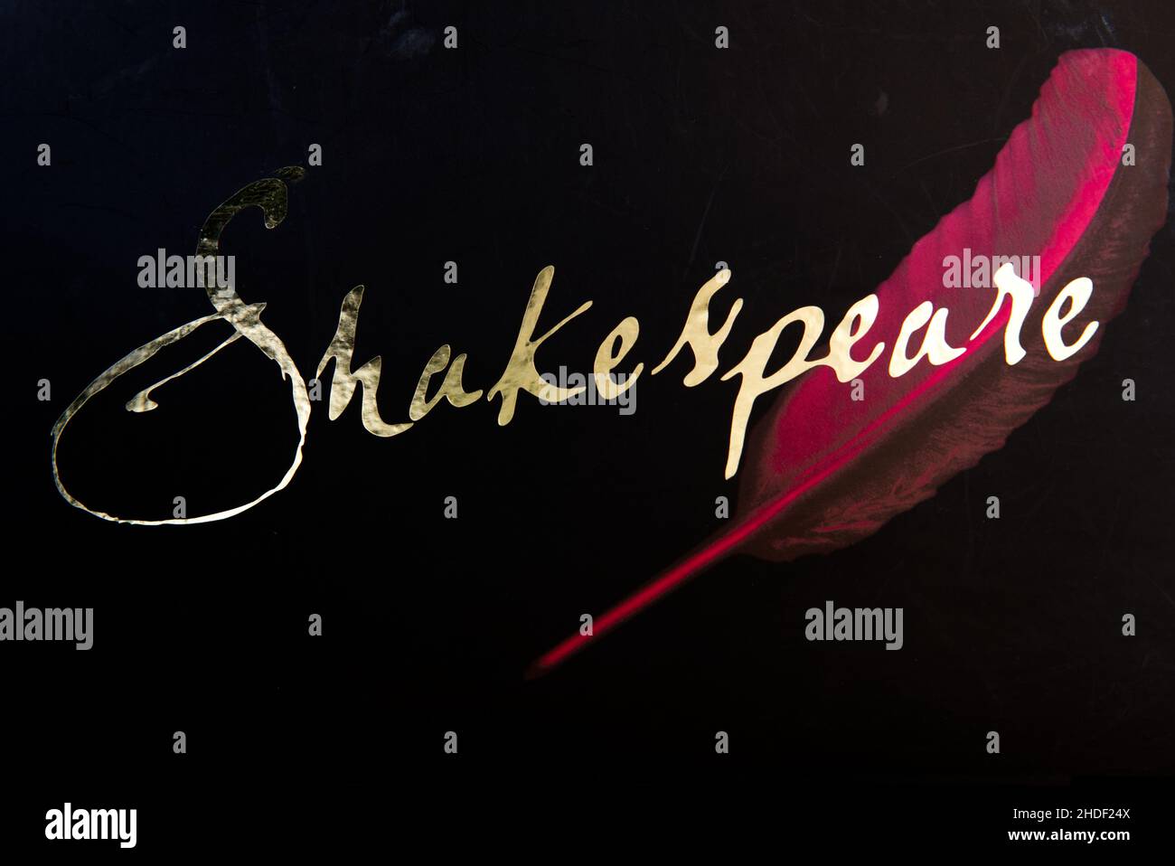 Shakespeare illustration handwriting hi-res stock photography and ...