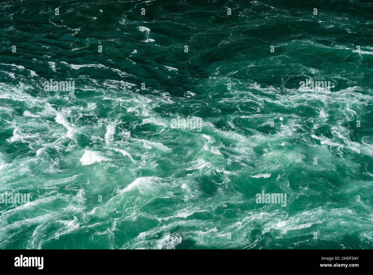 A turbulent background of turquoise colored water aerial Stock Photo ...